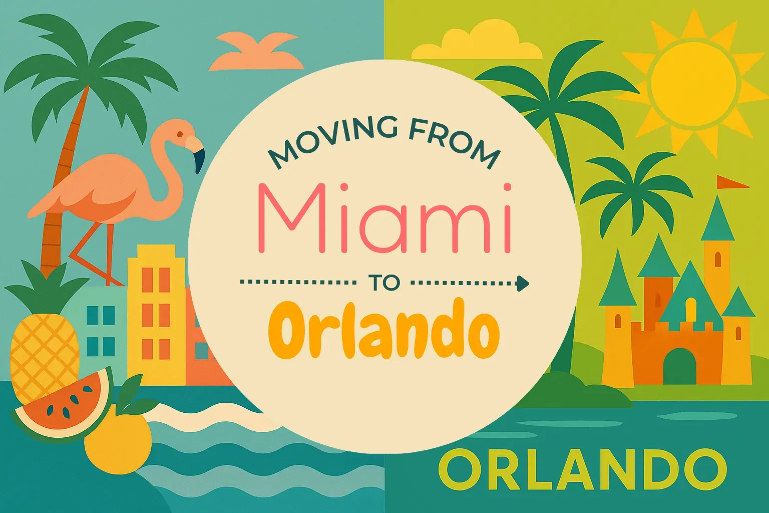 Best Miami to Orlando Movers + Moving Guide
